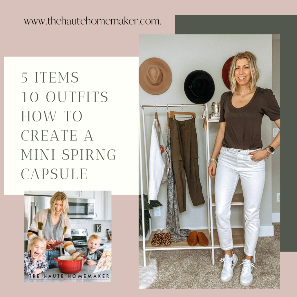 5 X 10 Mini Spring Capsule - The Haute Homemaker