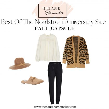 20 Piece Fall Capsule Wardrobe From The NSale - The Haute Homemaker