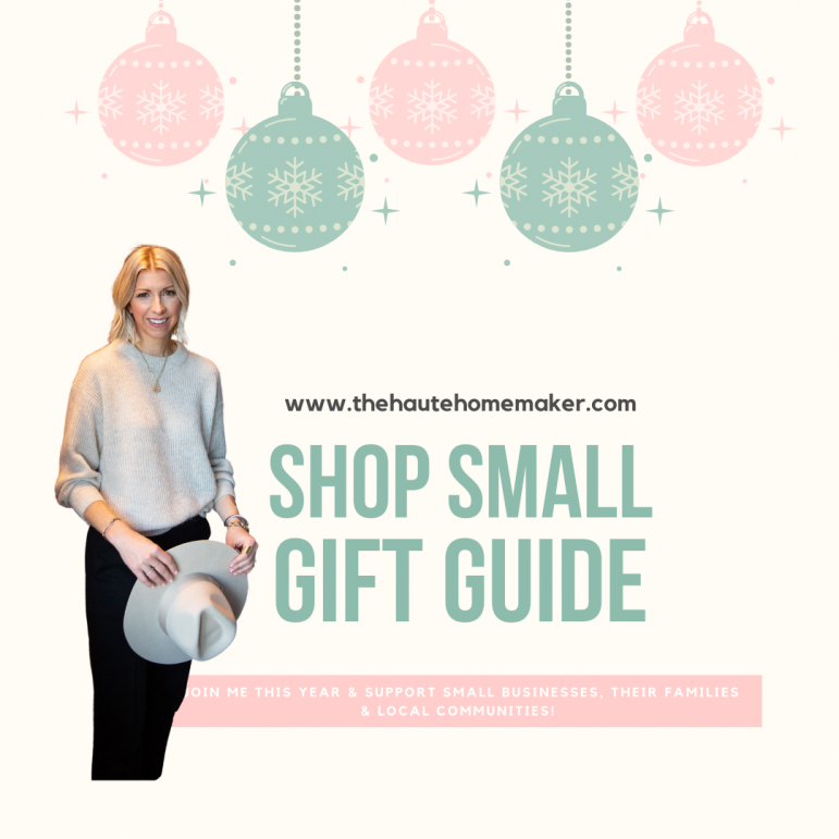 Shop Small Gift Guide 2020 - The Haute Homemaker