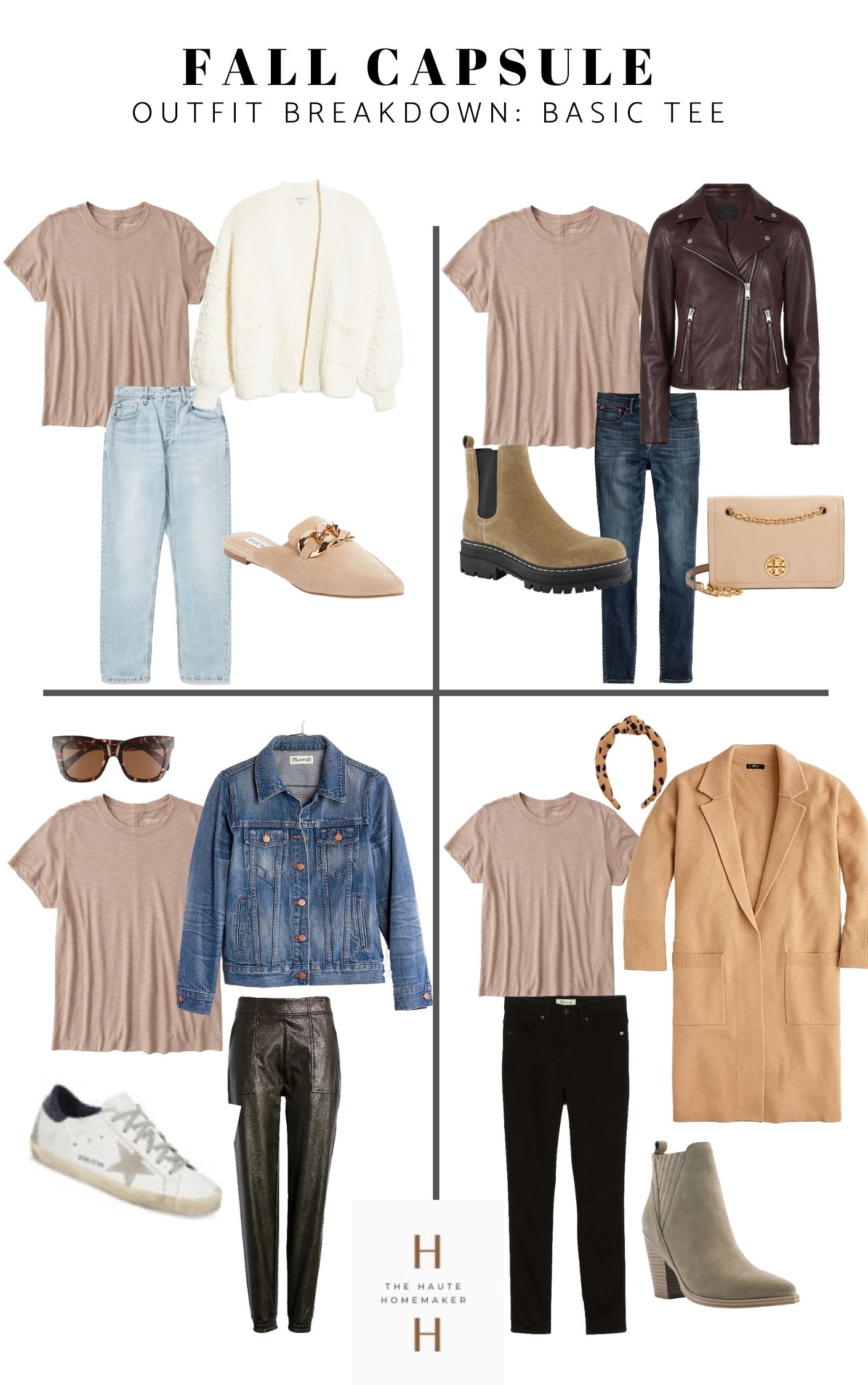 Fall Capsule: Staple Pieces To Wear in 2021 - The Haute Homemaker