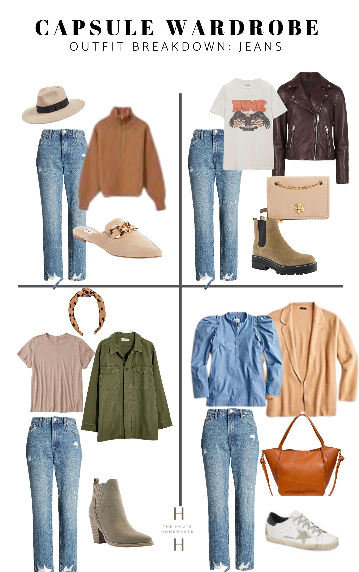 Fall Capsule: Staple Pieces To Wear in 2021 - The Haute Homemaker