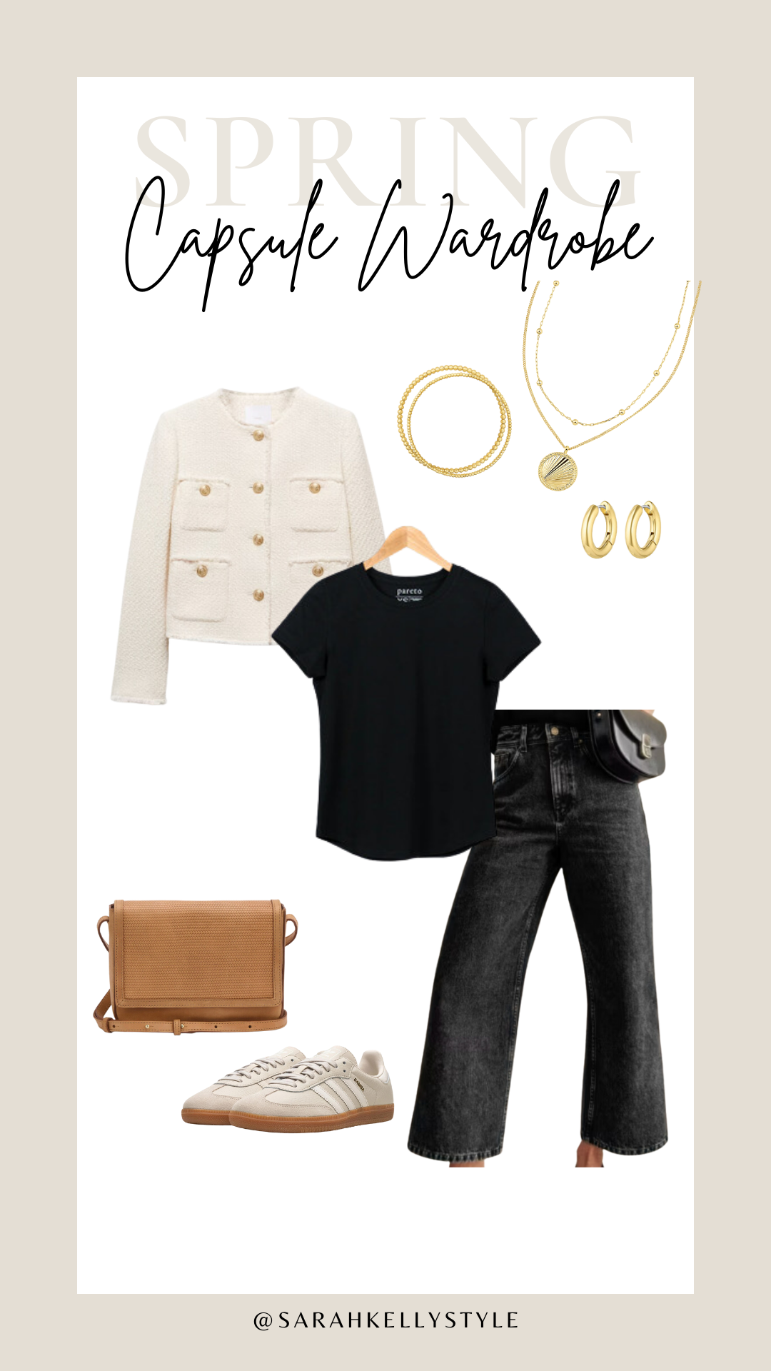 Spring Capsule Wardrobe - The Haute Homemaker