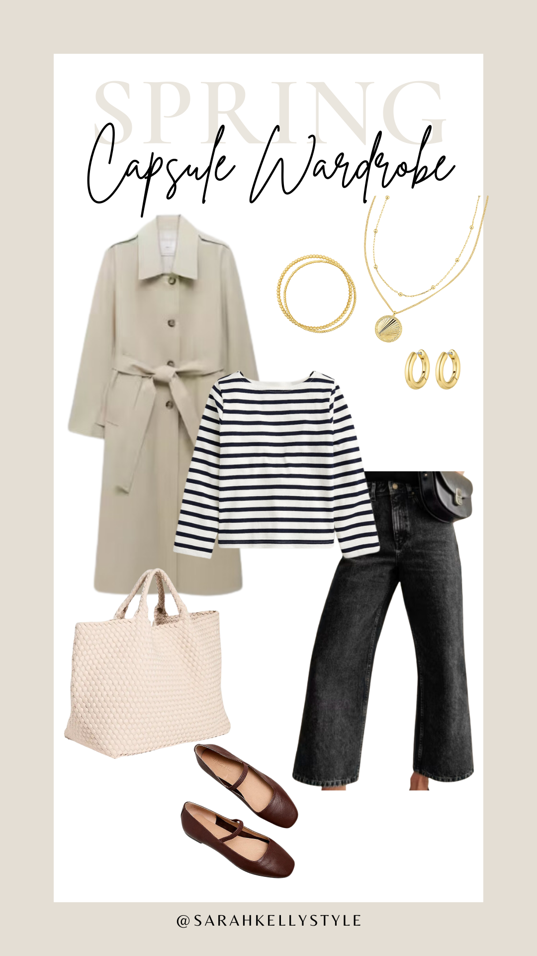 Spring Capsule Wardrobe - The Haute Homemaker