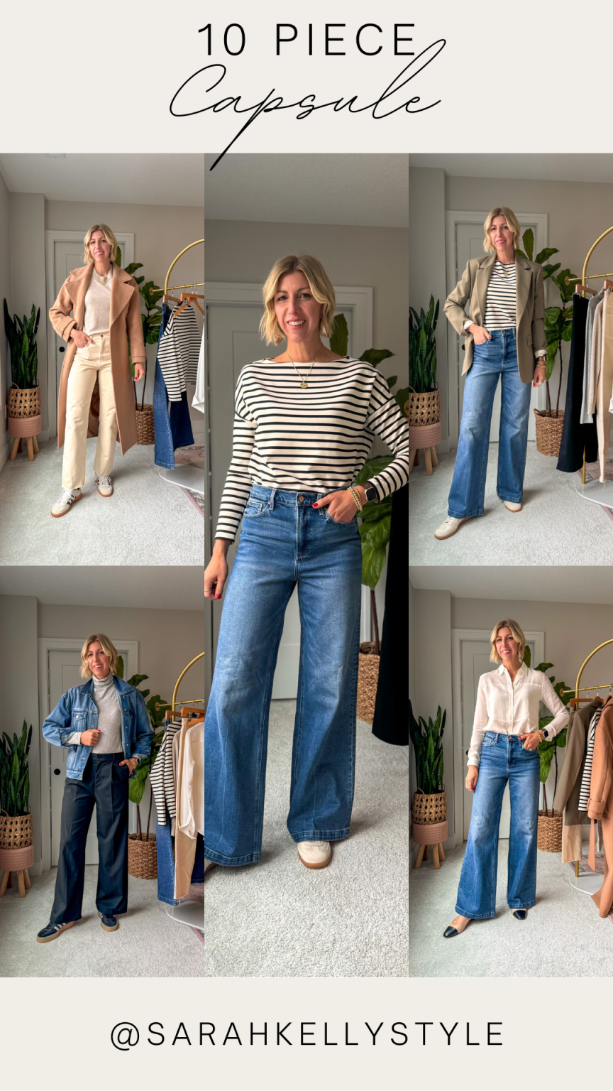 A 10 Piece Wardrobe - The Haute Homemaker