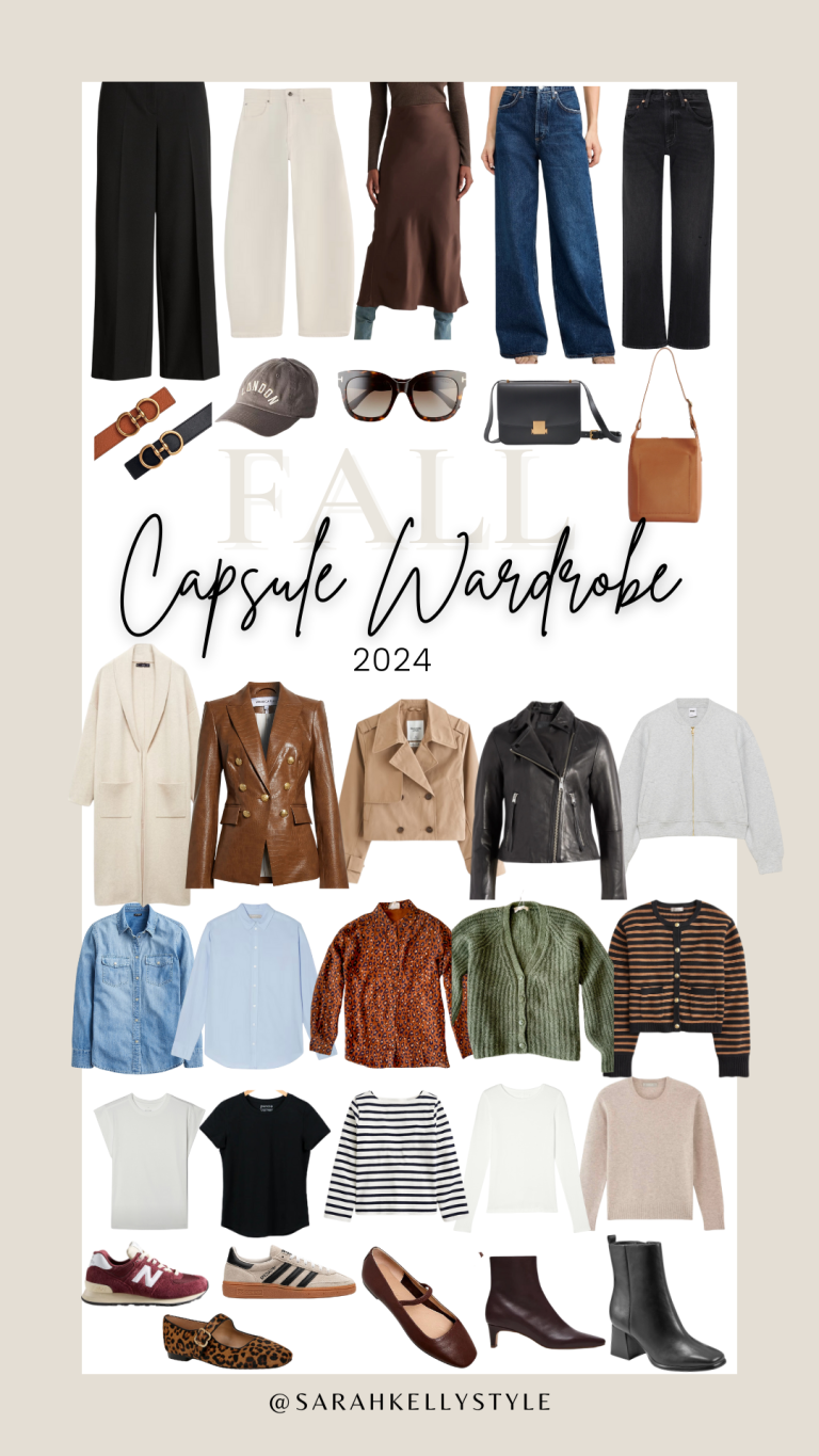 Fall Capsule Wardrobe 2024 - The Haute Homemaker